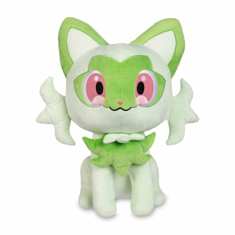 Sprigatito Peluche - N°1 Peluches Oficiales Mexico